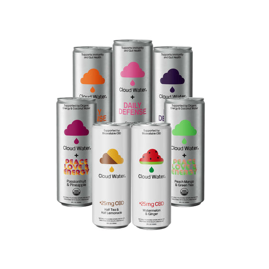 Cloud Water | Shop Fun Sparkling Drinks | Vitamin, Energy, Hemp + More